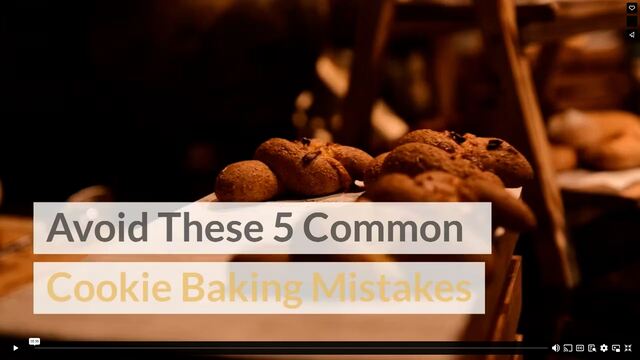 Avoid These 5 Common Cookie Baking Mistakes