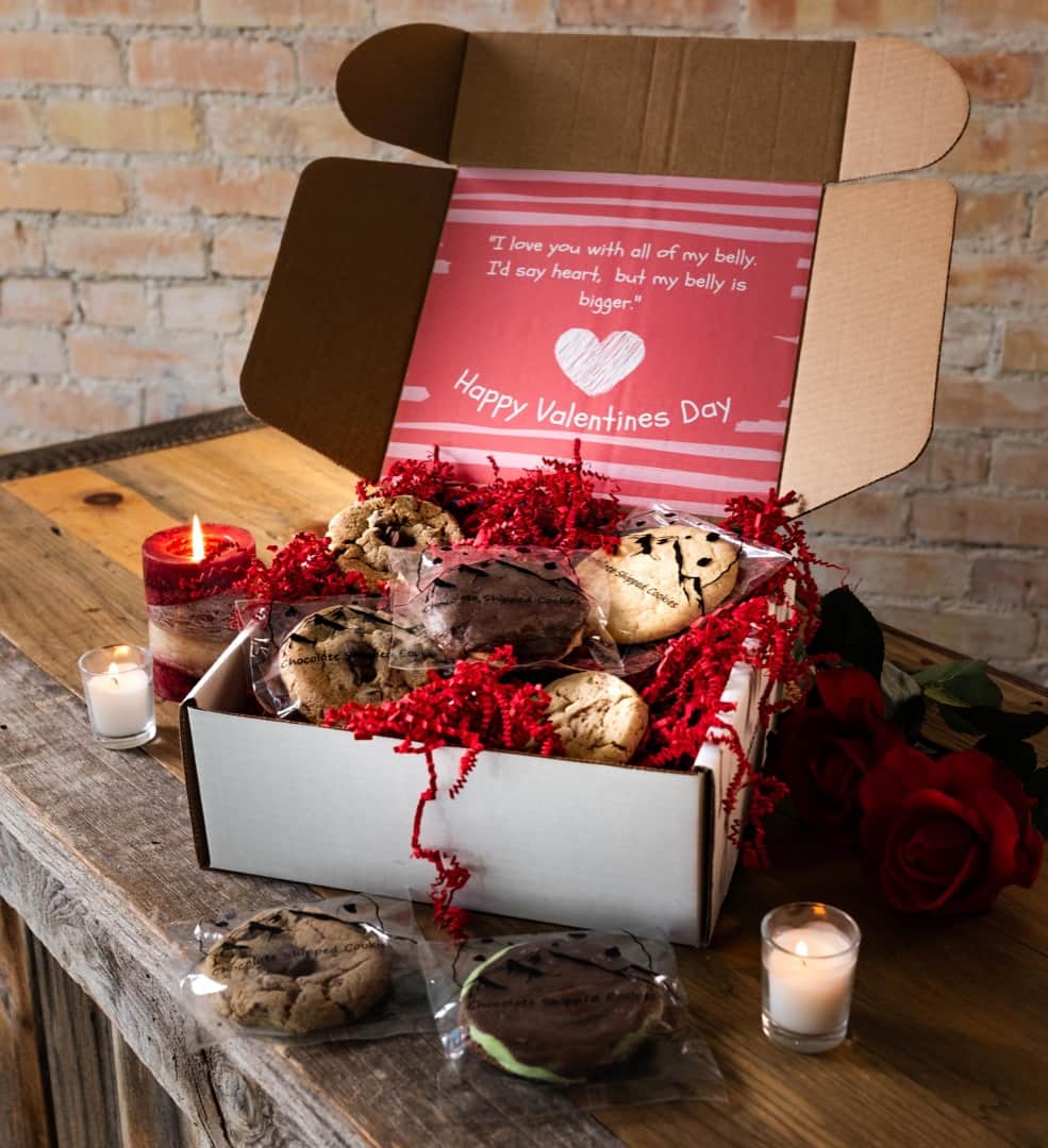 Valentine's Day Cookies Care Packages Shipped, Mailed, Delivered